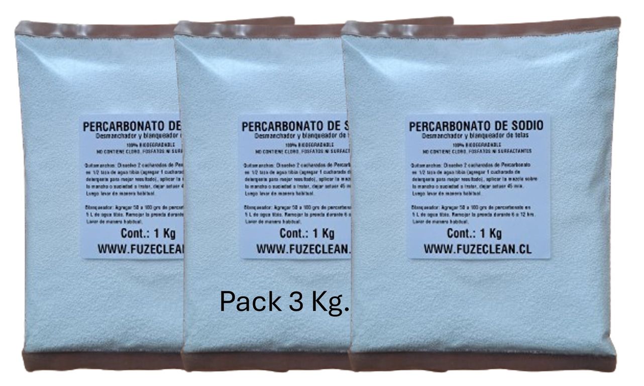 FUZE CLEAN Percarbonato de sodio 3kg | Falabella Chile