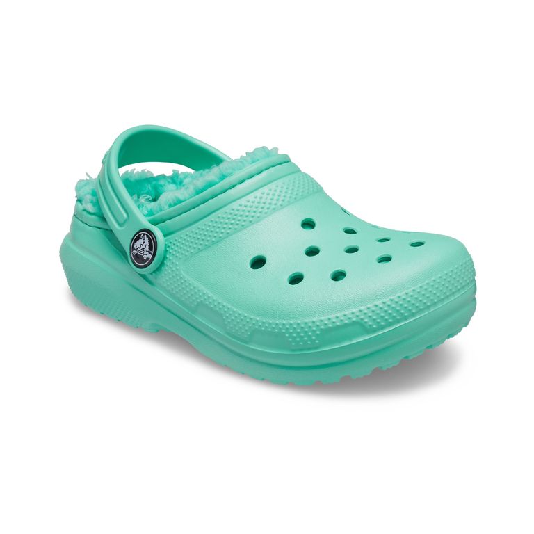 CROCS Zueco Crocs Lined Niño Pistachio | falabella.com