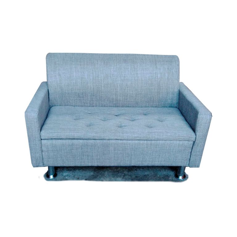 MUEBLES HVM Mini sillon Baul HVM Gris Lino | falabella.com