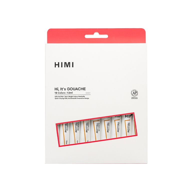 Set himi 18 tubos de pintura gouache 12ml | Sodimac - Falabella