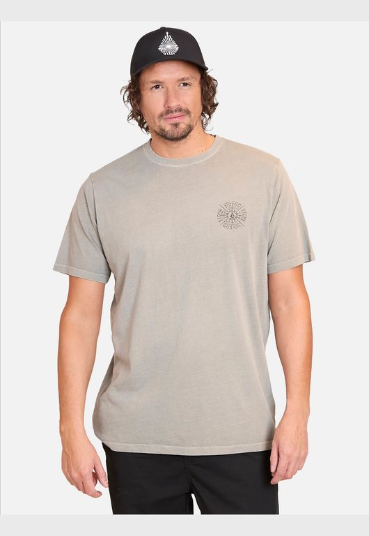 VOLCOM Polera Manga Corta Spiraling Verde Hombre Volcom | falabella.com