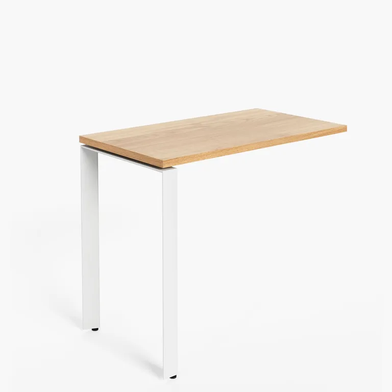 FORM OFFICE Escritorio Lateral Space 50x90 Natura/Blanco Form ...