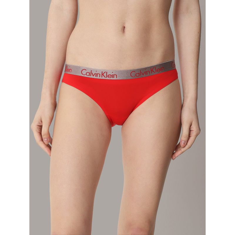 CALVIN KLEIN Calzón Bikini Radiant Micro Rojo Calvin Klein | falabella.com