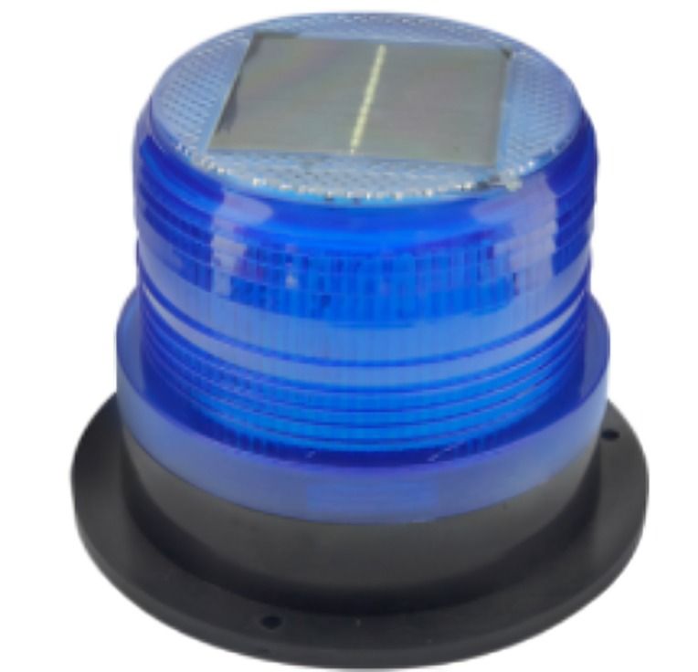 OEM BALIZA LED STROBO SOLAR PARA AUTO CON IMAN AZUL | falabella.com