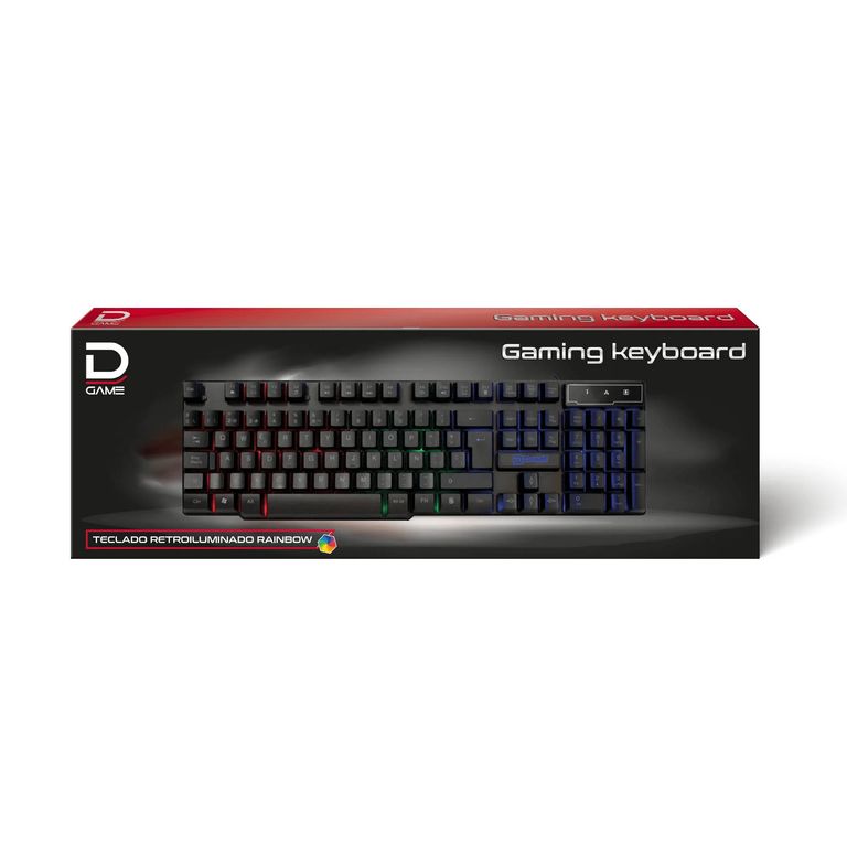 DATACOM TECLADO GAMING RETROILUMINADO USB DATACOM 523773 | falabella.com