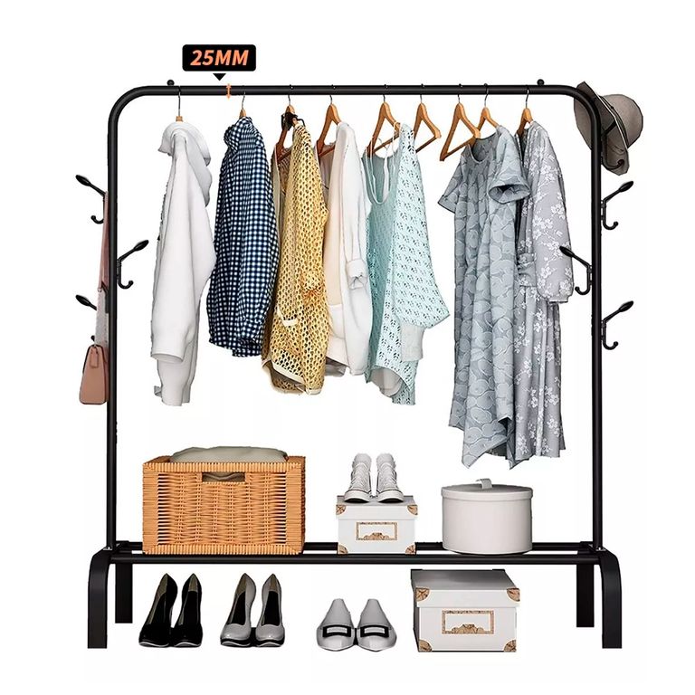 GENERICO Perchero Exhibidor De Ropa Metálico Resistente | falabella.com