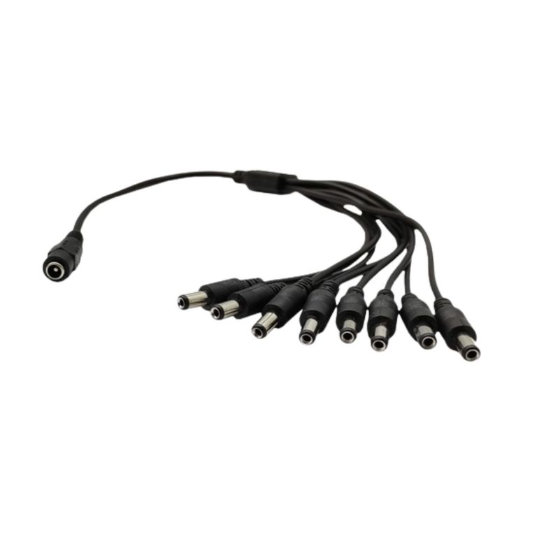 GENERICO Cable Splitter Dc 1x8 Salidas cctv Para Cámaras | falabella.com