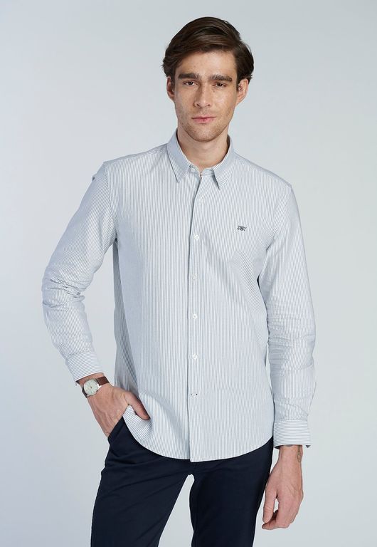 NEW MAN Camisa Norwick Azul New Man | falabella.com