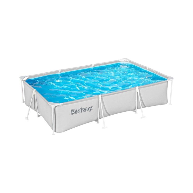 BESTWAY Piscina Bestway Rectangular SteelPro Deluxe 3.00MX2.01Mx66cm ...