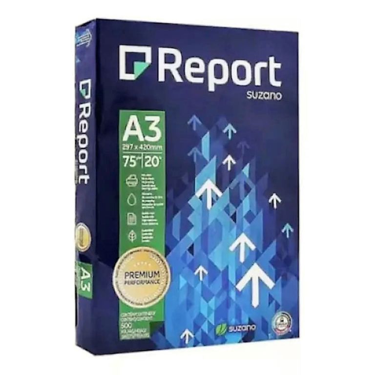 Resma A3 Report 75 G/m2 X 500 Hojas Multiuso Premium | Sodimac Chile
