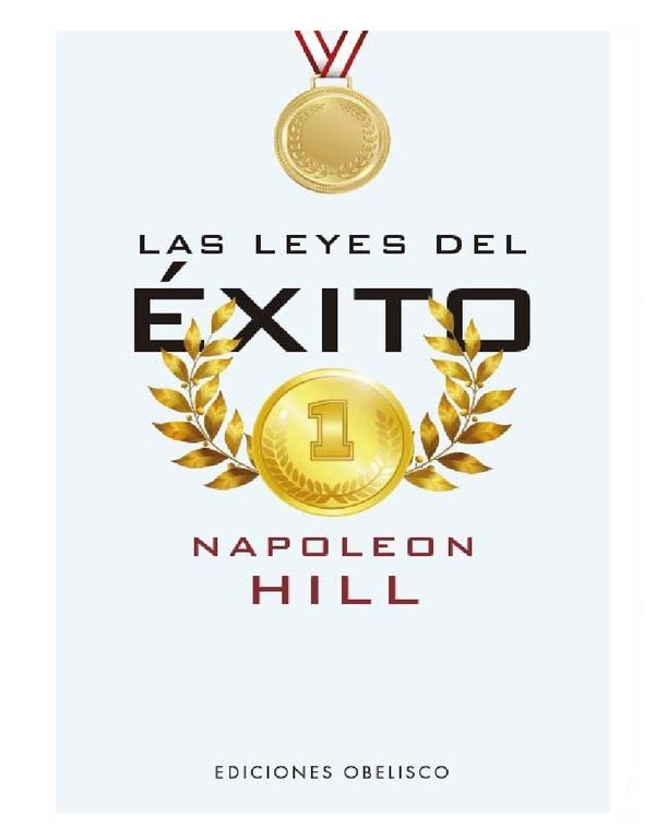 EDICIONES OBELISCO LAS LEYES DEL ÉXITO AUTOR HILL NAPOLEÓN | falabella.com