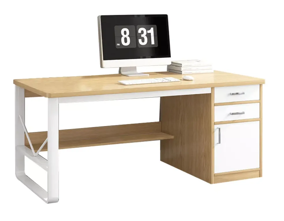 Escritorio Moderno Con Cajoneras 120x60x72cm Para Oficina… | Sodimac Chile