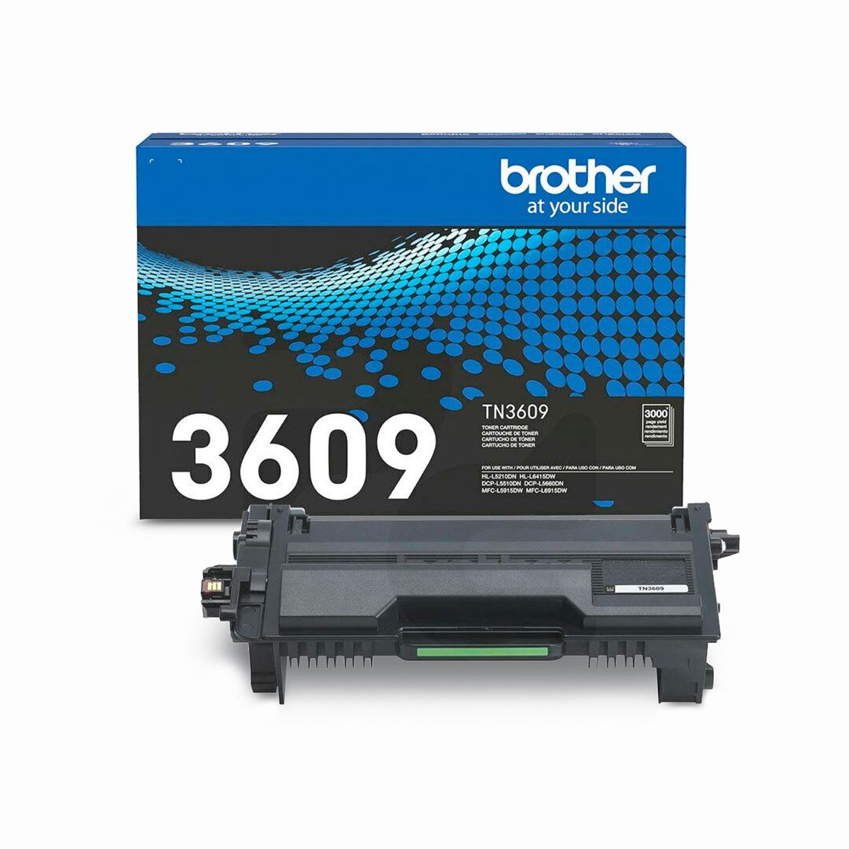 BROTHER Toner Brother TN3609 Negro Original L5210 L6415 L5510 L6915 ...