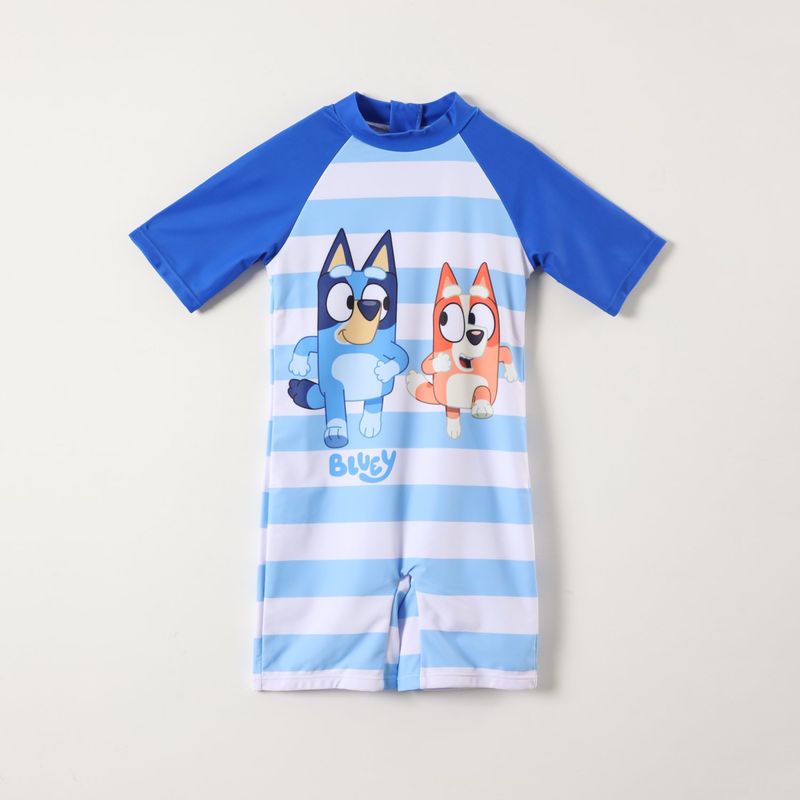 BLUEY Traje de Baño Niño Rayas Azul Bluey | falabella.com