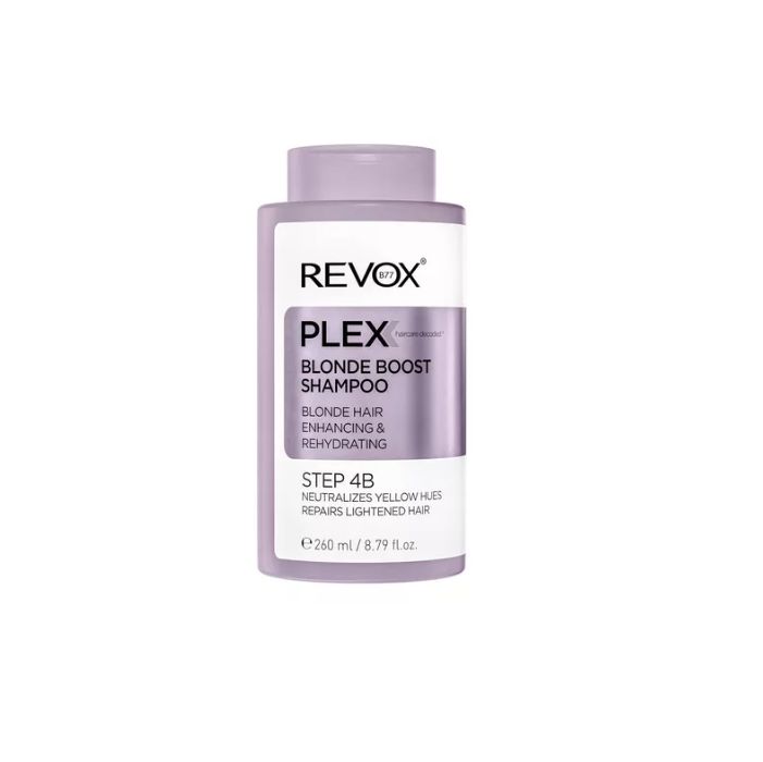 REVOX 77 Shampoo Neutralizador Paso 4b Cabello Rubio Revox Plex 260ml ...