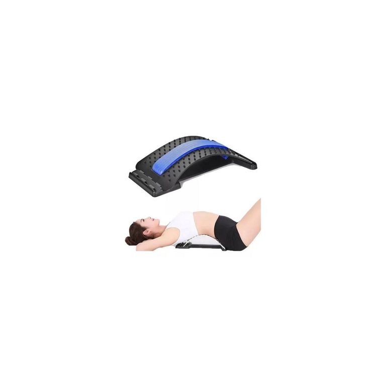 GENERICO Espalda Estirable Equipo Masajeador Camilla Fitness Lumbar ...
