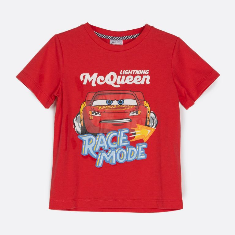 DISNEY Polera Manga Corta Niño Rayo Mcqueen Rojo Disney | Falabella Chile