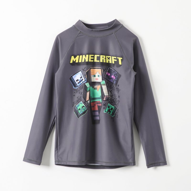 MINECRAFT Polera Uv Niño Personajes Gris Minecraft | falabella.com