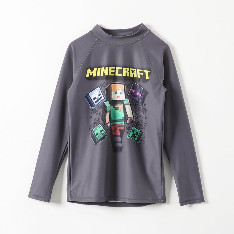 MINECRAFT Polera Uv Niño Personajes Gris Minecraft | falabella.com