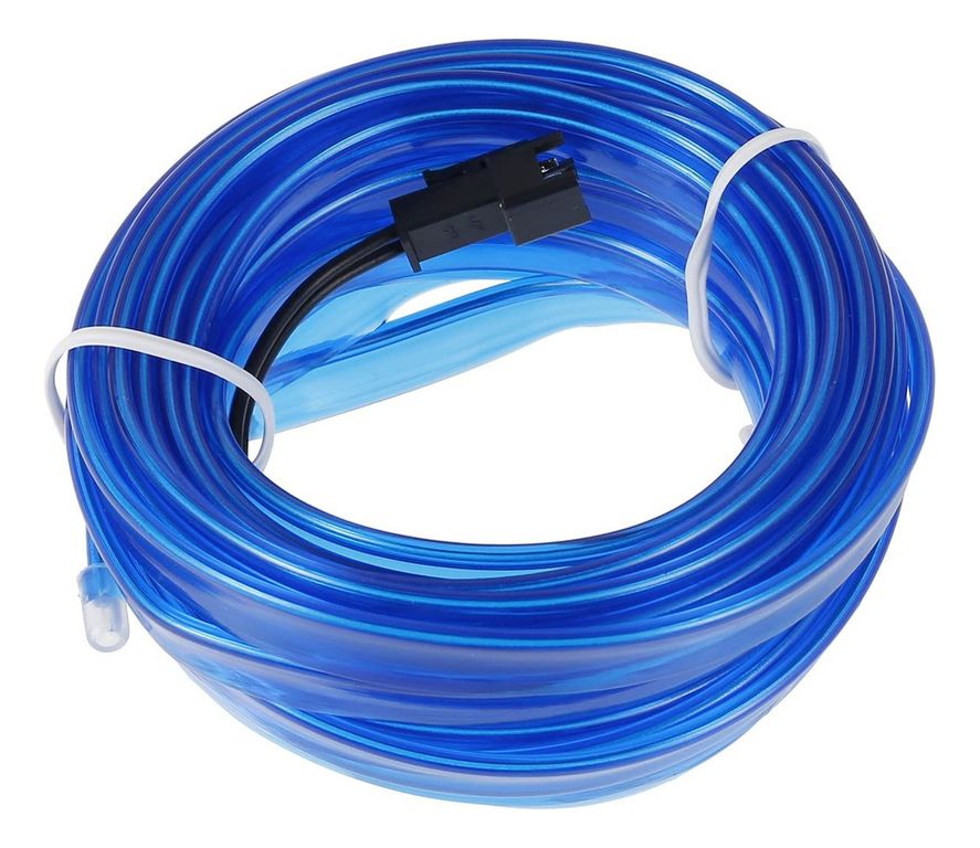 Hilo Neon Decorativo Luz Led 5Mt Interior Auto Tuning AZUL | Sodimac ...