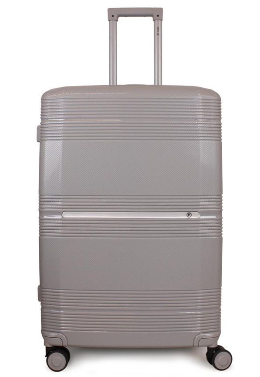 F LA MALETA DE CHILE Maleta CHIC gris L grande 23kg F la Maleta de ...
