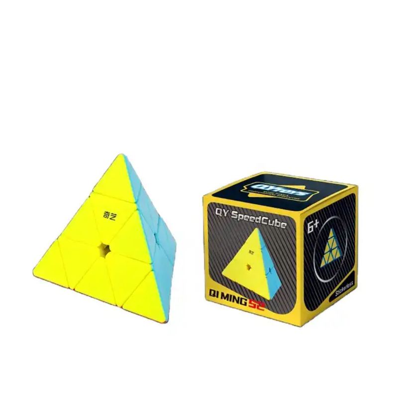SPACEZAT Cubo Rubik Pirámide Qiyi Uso Profesional Stickerless ...