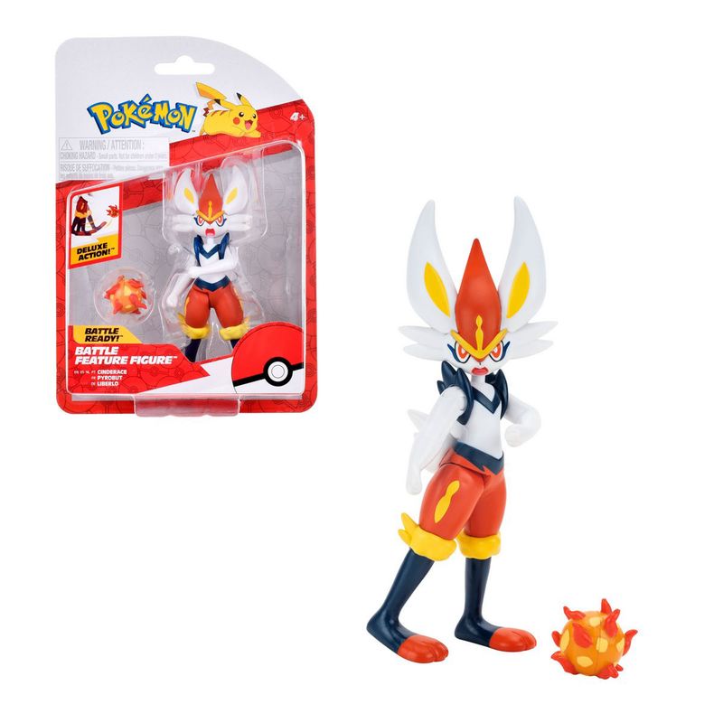 JAZWARES Figura Pokemon - Cinderace | falabella.com