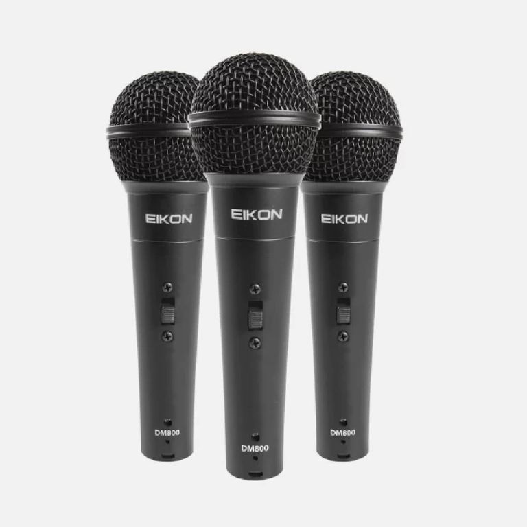 EIKON Kit de 3 micrófonos dinámicos marca Eikon | falabella.com