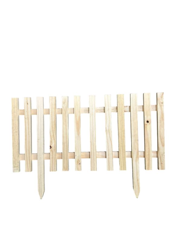 Cerco o reja para jardin en pino cepillado 1 metro x 50cm | Sodimac ...