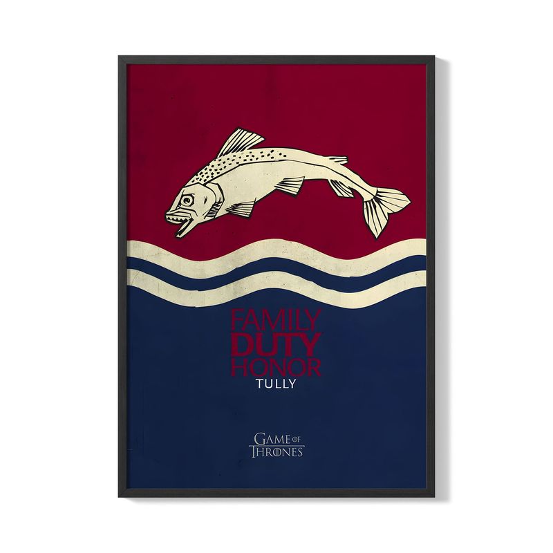 CREANGO CUADRO POSTER ESCUDO CASA TULLY 33X43 | falabella.com