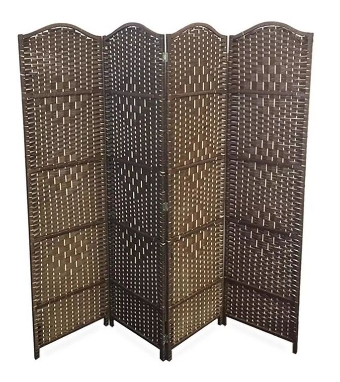Biombo 4 Cuerpos Dark Brown - S0709DB | Sodimac Chile