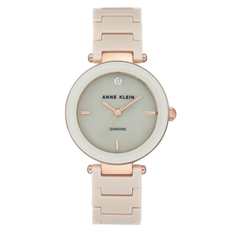 ANNE KLEIN Reloj Beige Anne Klein Mujer AK1018RGTN - Beige | falabella.com