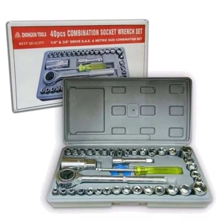 Juego Llave Inglesa con 40 Dados | Sodimac - Falabella