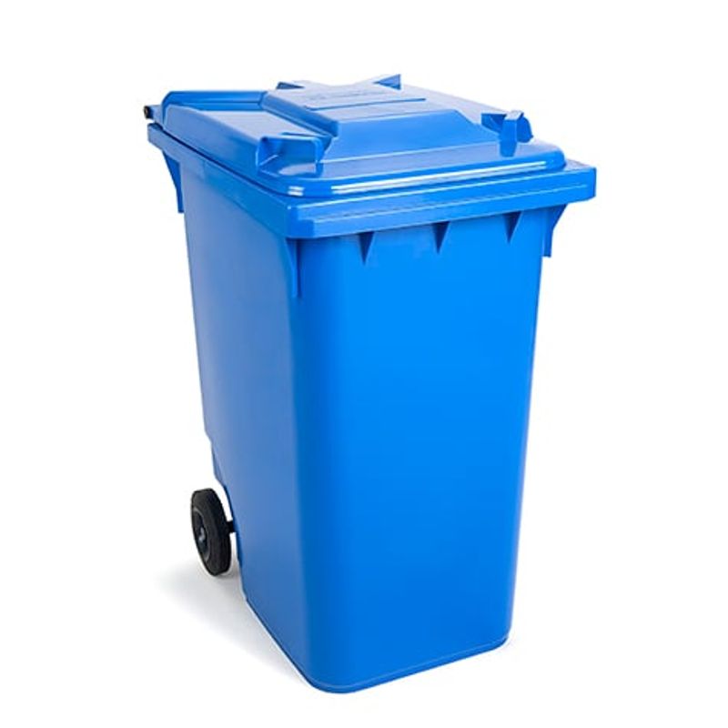 Basurero de 360 Litros Azul | Sodimac - Falabella