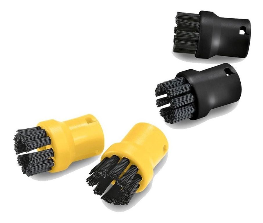 KARCHER Set 4 Cepillos Redondos Para Vaporizadora Karcher | falabella.com