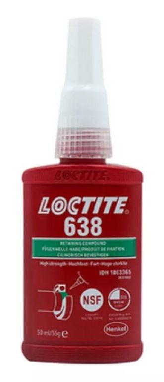 LOCTITE Loctite 638 Fija Ejes Verde 50ml Alta Viscosidad | falabella.com