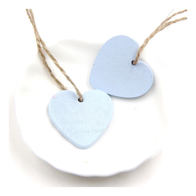 10u Colgante De Madera Corazón Love De Color Sólido 4 Cm | Sodimac ...