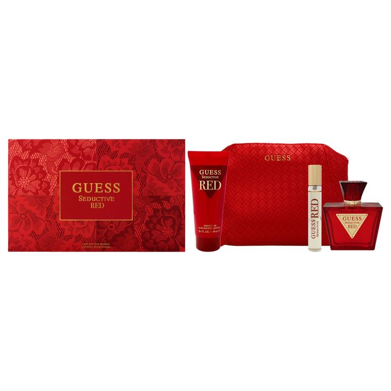 GUESS Guess Seductive Red Set de 4 Perfumes Guess | falabella.com