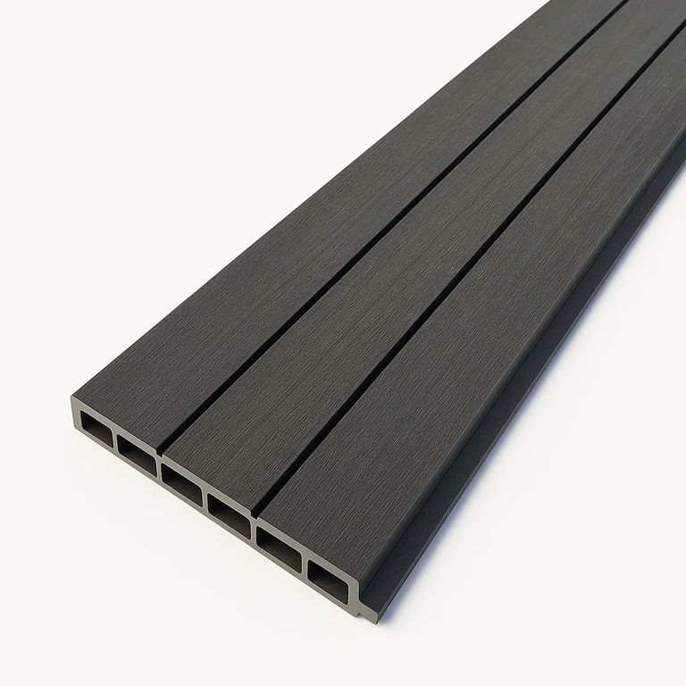 Pack de 5 Revestimientos Siding WPC exterior Color Gris Azul | Sodimac ...