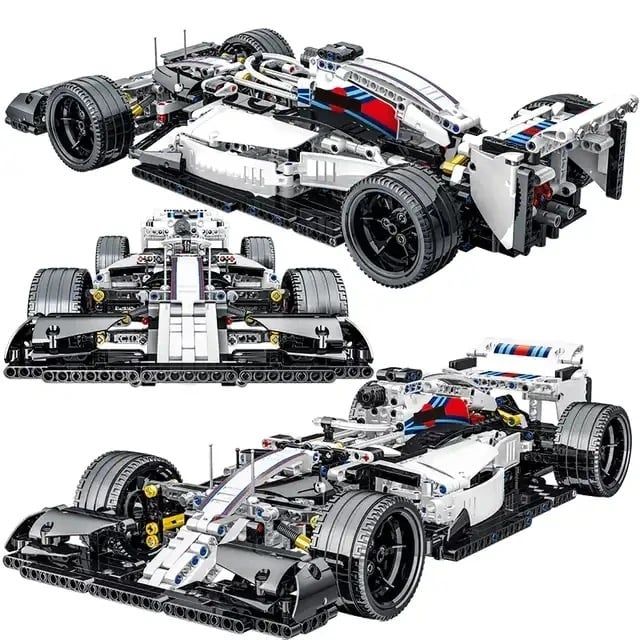 GENERICO Formula 1 F1 Bloques De Construcción - F1 Blanco - 1152 pcs ...