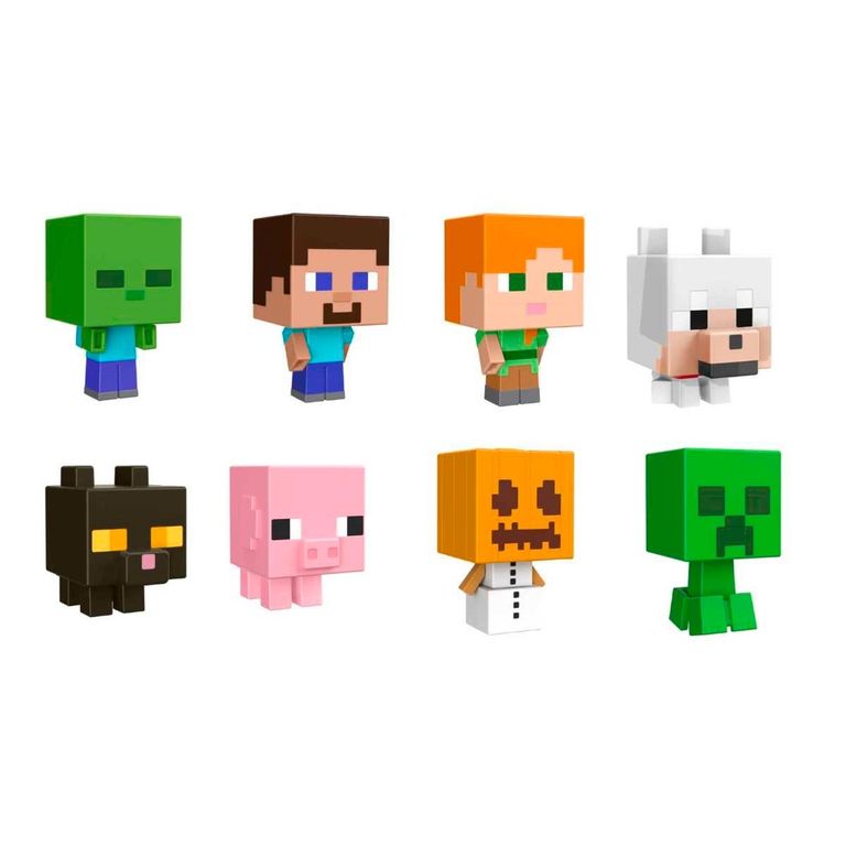 MINECRAFT MINECRAFT CABEZAS MOB MINIS | falabella.com