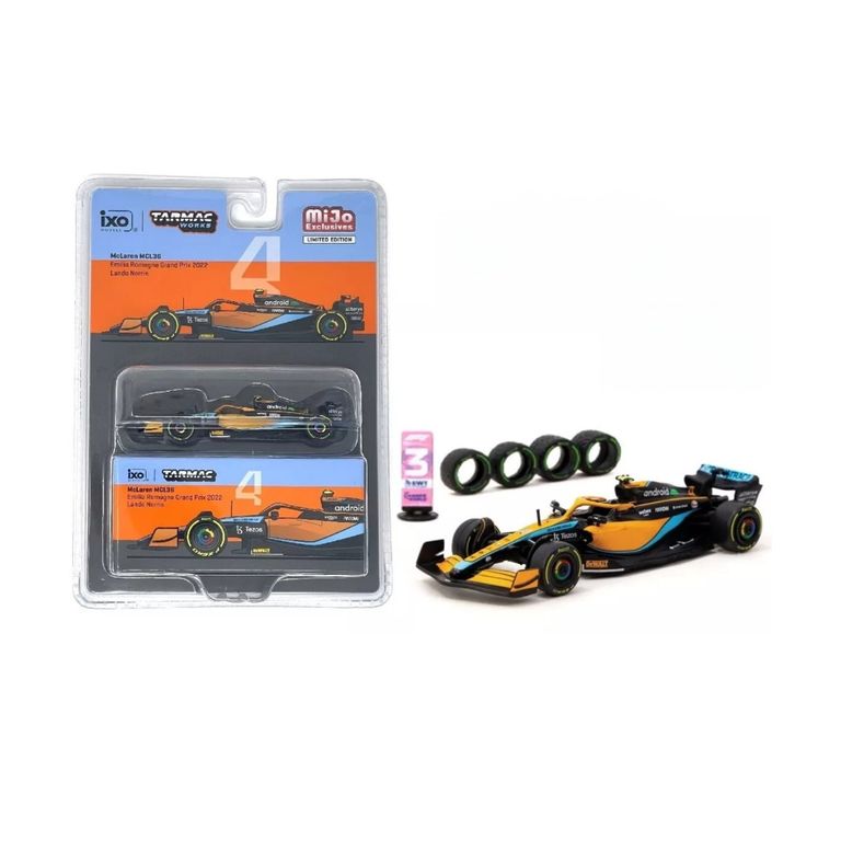 GENERICO Formula 1 Mclaren MCL36 Lando Norris 2022 TARMAC 164 ...