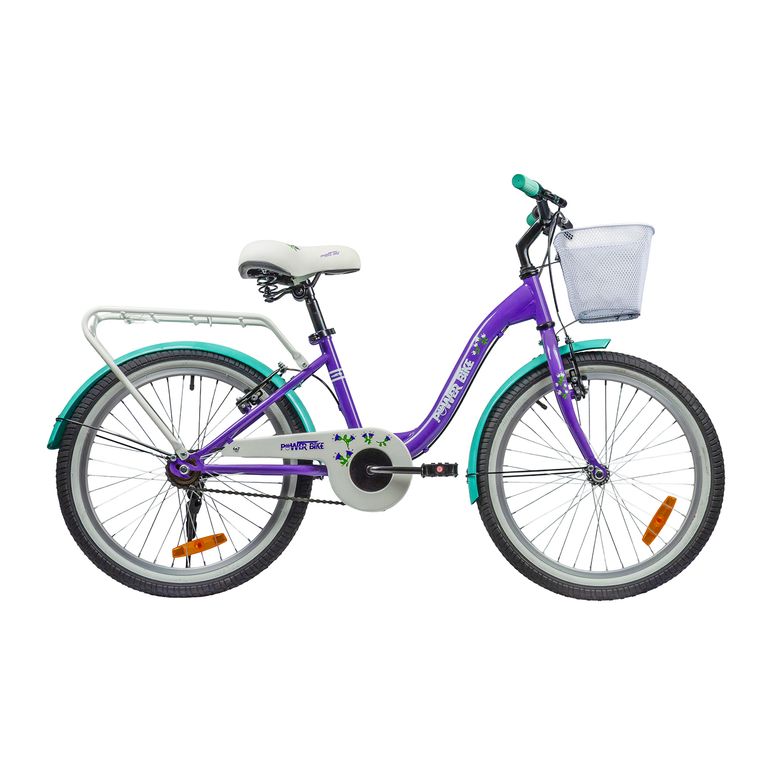 BICICLETA PASEO 20 POWERBIKE MORADA | Sodimac Chile