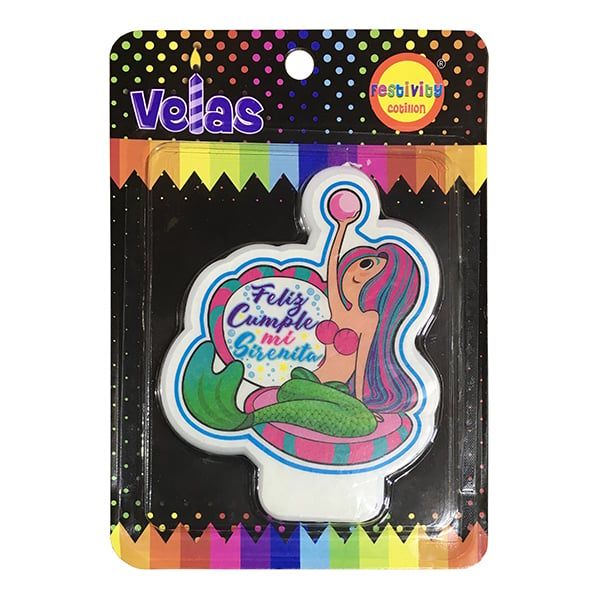 VELA DISE?O SIRENITA X1 UNI | Sodimac Chile