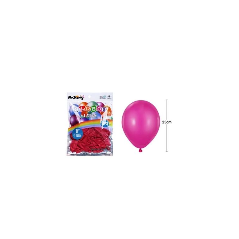 GENERICO Globos De Látex Vino Tinto Mate 25cm 50pcs | falabella.com