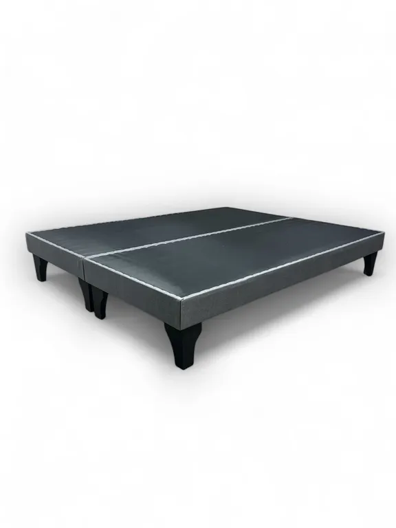GENERICO Base de cama 2 plazas europea gris oscuro | falabella.com