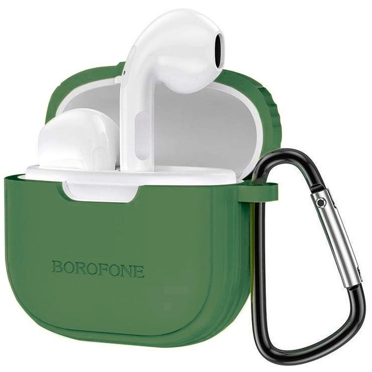 Audifono Inalambrico Bluetooth Case Goma Borofone BW29 Verde | Sodimac ...