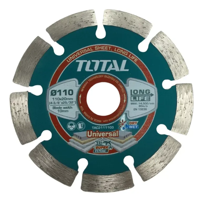 Disco Diamantado Segmentado 110mm Total Tac2111103 | Sodimac - Falabella