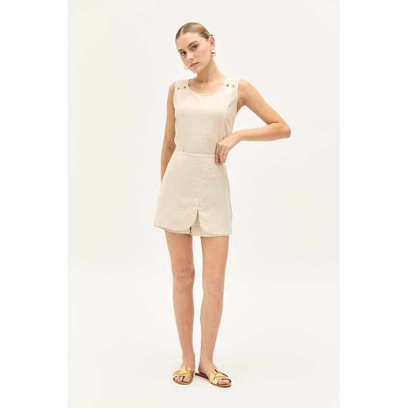 IO Short Beige Mujer Io | falabella.com