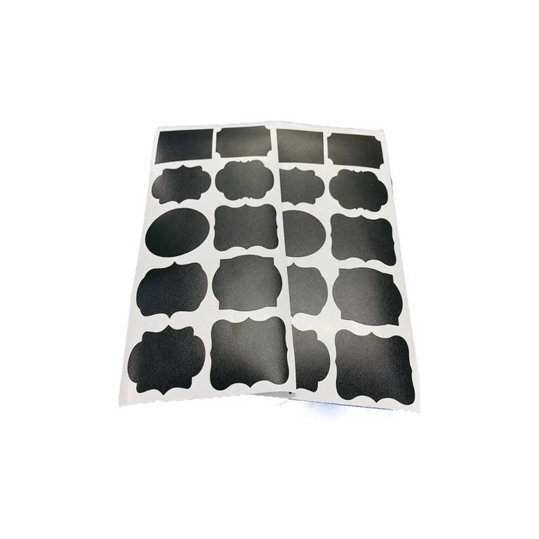 GENERICO Etiquetas Stickers Vinilo Brillante Pizarra Frascos ...